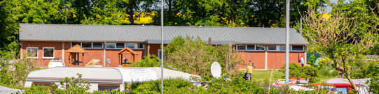 Sanitäranlagen auf dem Ostsee Campingplatz Hemmelmark